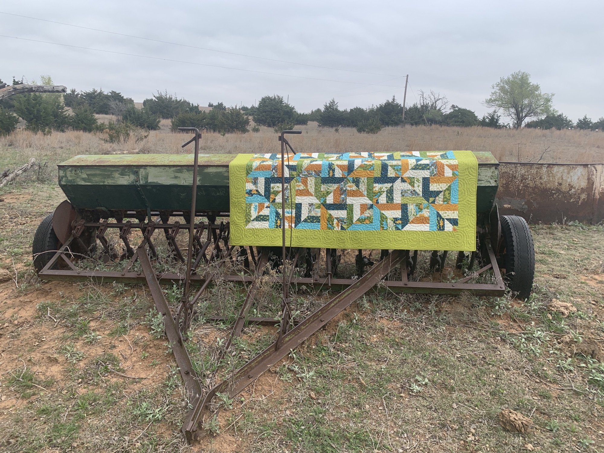 Finished Strip Mirage Quilt – Ramblings From Randi, The Wild Rose Quilter